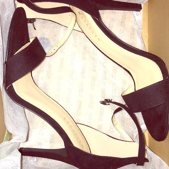Metaphor | Shoes | Black Strap Heels | Poshmark